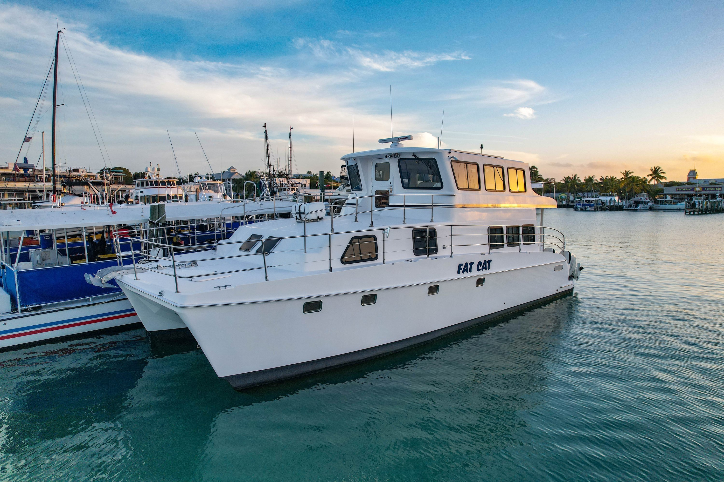 used-power-catamaran-for-sale 2018-endeavour-pilothouse-trawler fat-cat ...