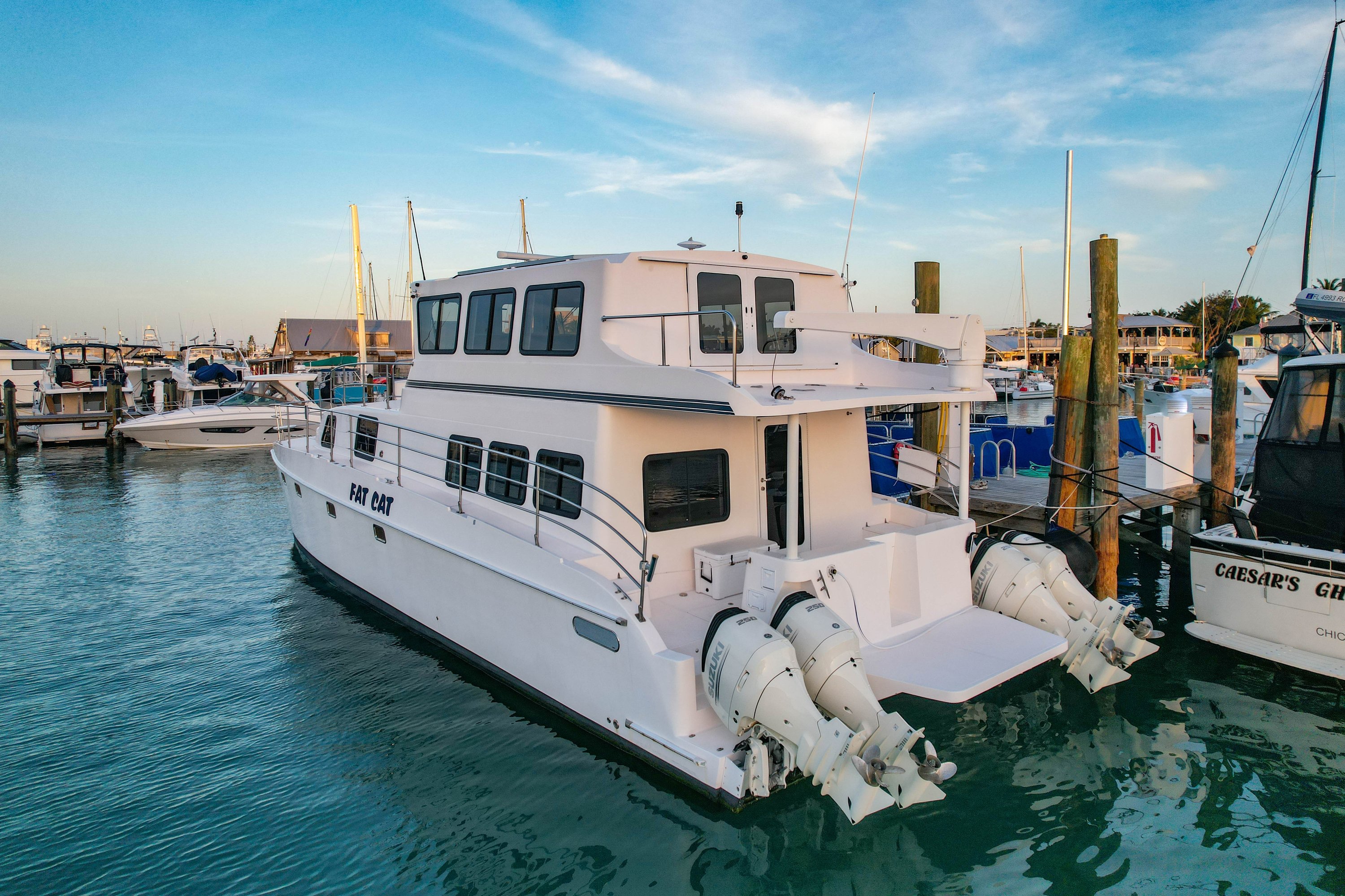 used-power-catamaran-for-sale 2018-endeavour-pilothouse-trawler fat-cat ...